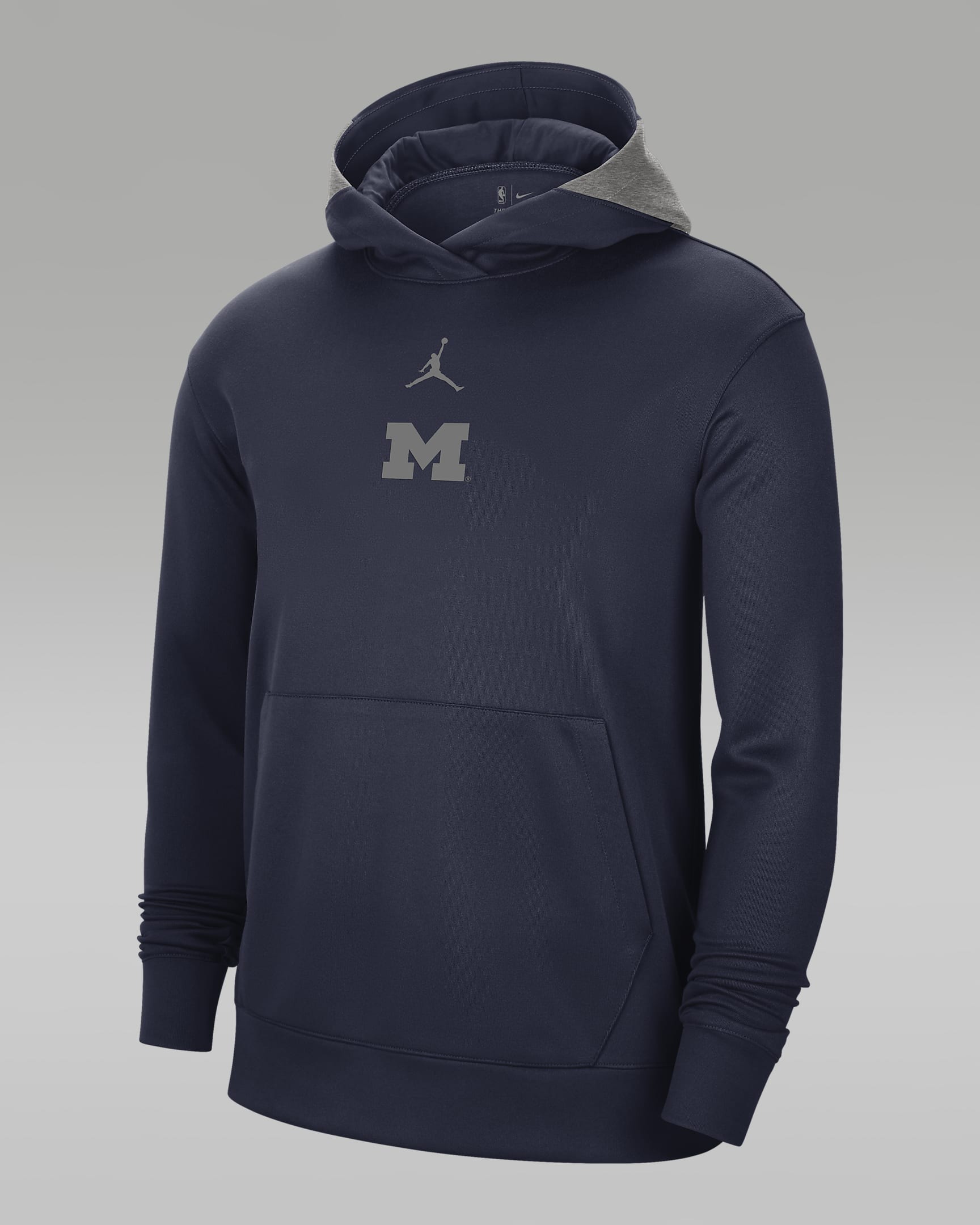Áo Hoodie Chính Hãng - Jordan College Dri-FIT Spotlight Michigan Logo M ...