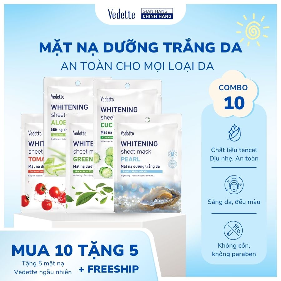 Mặt nạ đất sét Vedette Bùn Non 145g– Mỹ Phẩm Vedette