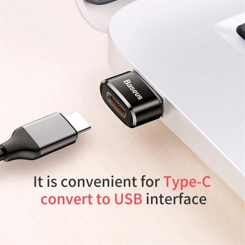 Đầu chuyển OTG Baseus Mini (3 phiên bản Type C female to USB, USB ...