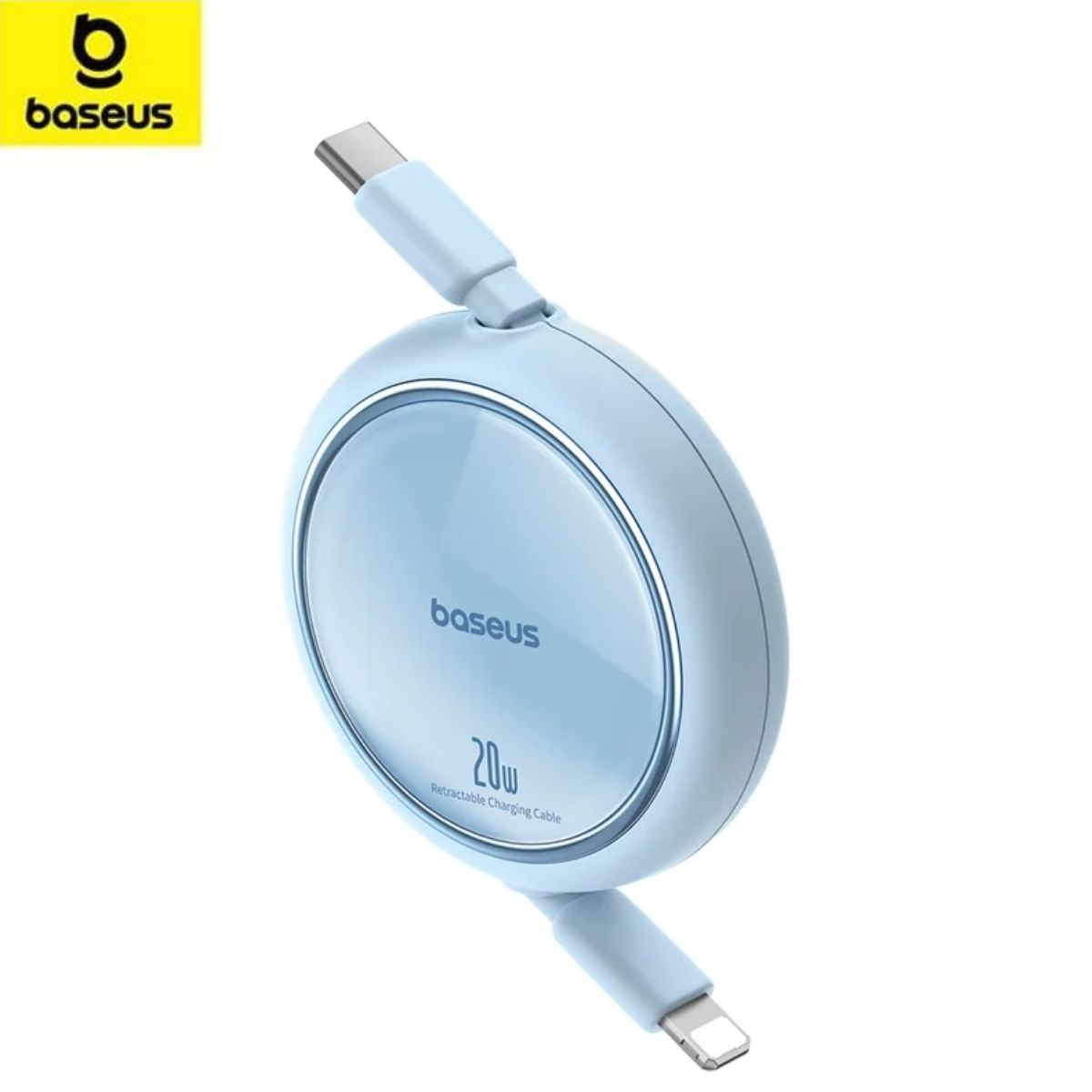 Cáp sạc nhanh Type C to Lightning Dây Rút 20W Baseus Free2Pull ...