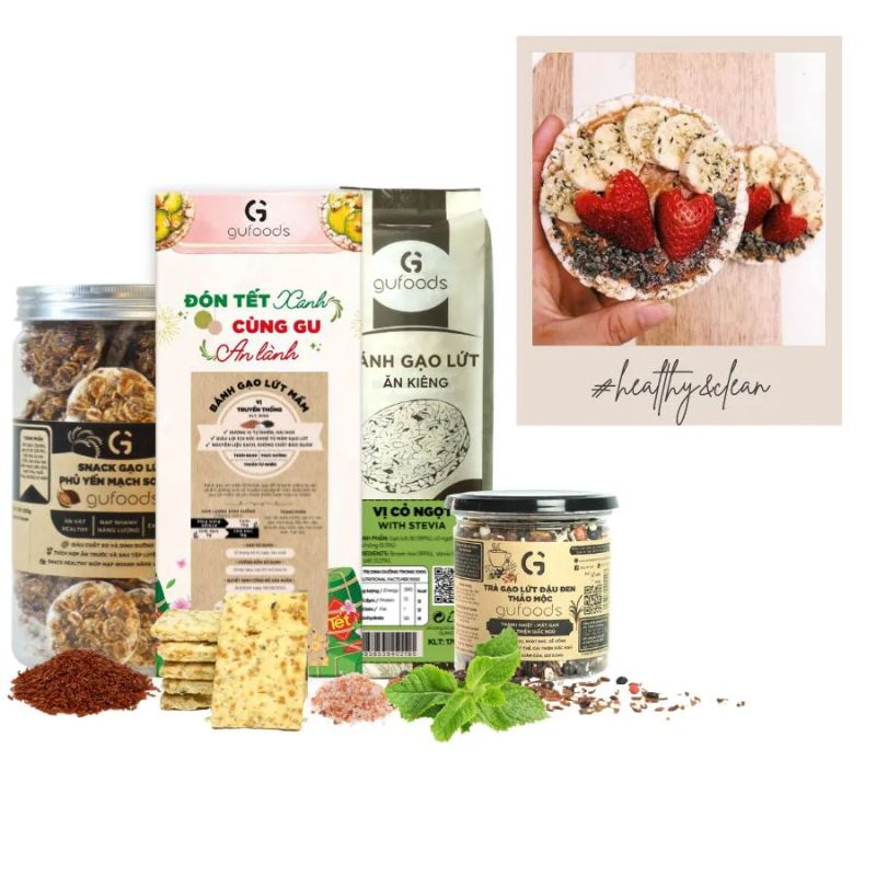 Mix and match mâm bánh kẹo Tết ngon lành từ GUfoods