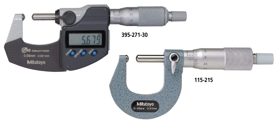 Thước Panme ( Micrometer ) Mitutoyo Nhật Bản giá rẻ