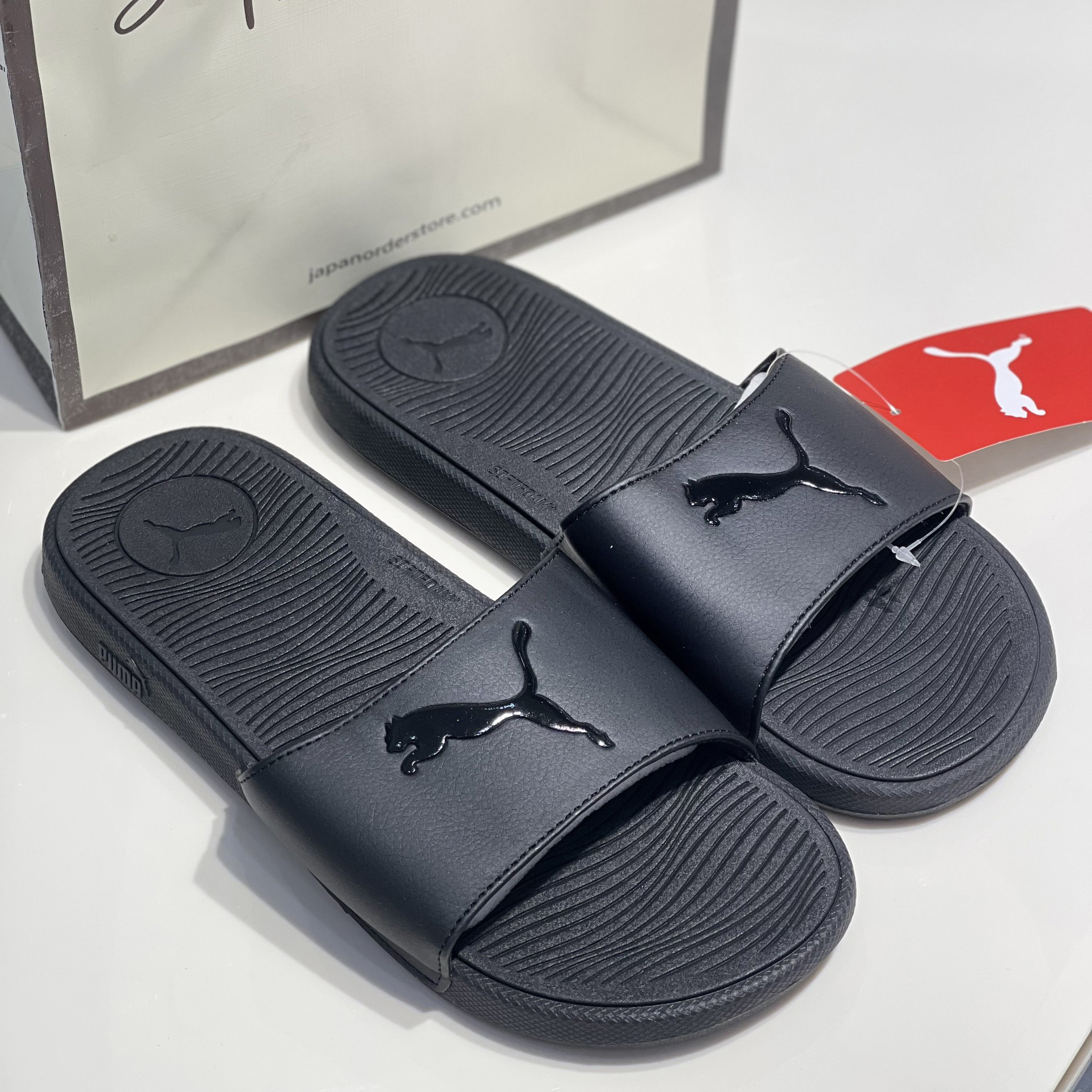 Dép Puma Cool Cat 2.0 Slide Triple Black 390963-01