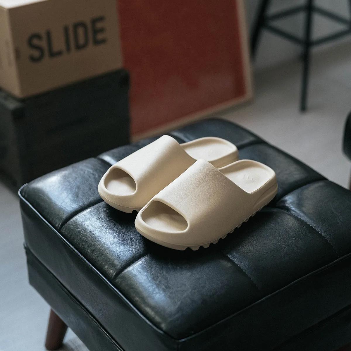 Dép Adidas Yeezy Slide Bone 2022 FZ5897 | Authentic