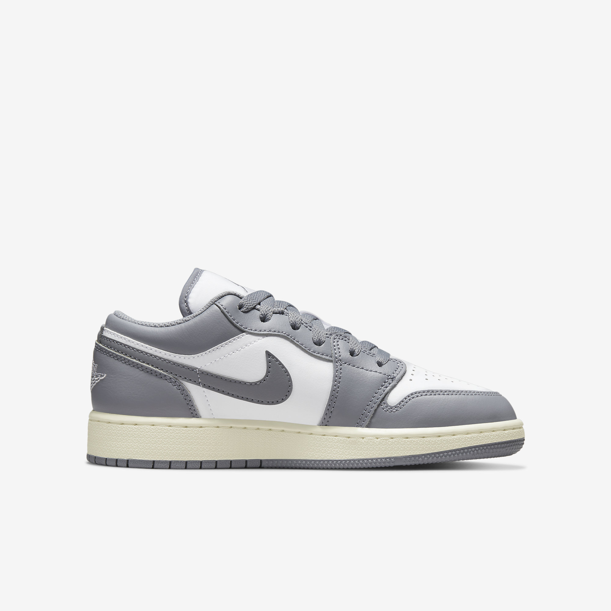 Giày Nike Air Jordan 1 Low GS Vintage Grey 553560-053