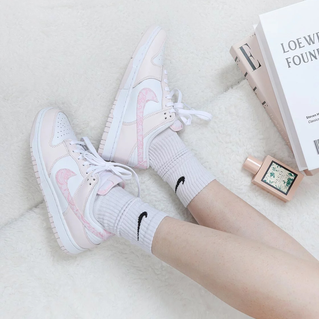 Giày Nike Dunk Low Essential Paisley Pack Pink FD1449-100