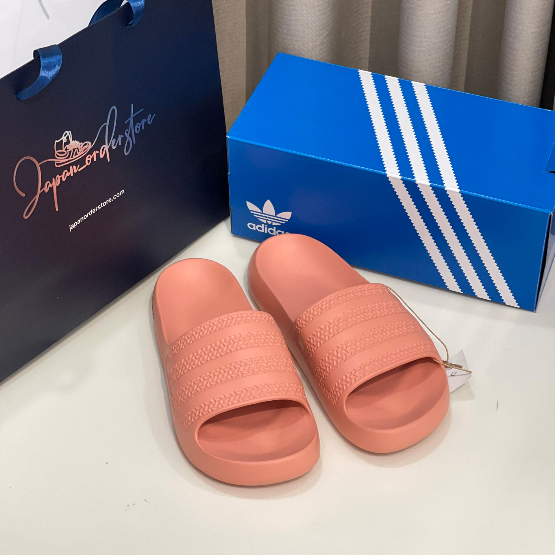 Dép Adidas Adilette Ayoon Wonder Clay IE5622 Authentic