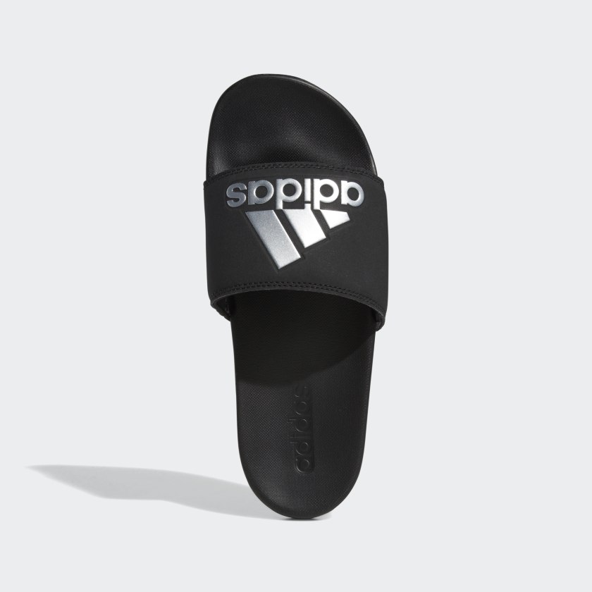 Dép Adidas Adilette Comfort Silver Black G28386