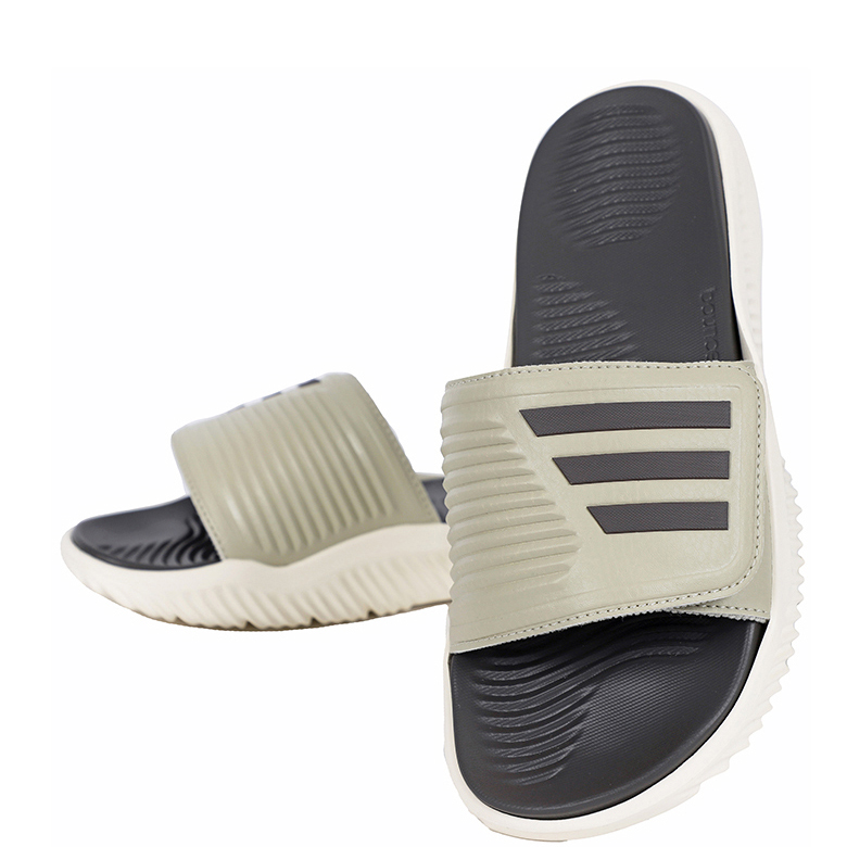 Dép Adidas Alphabounce Slide 2.0 Beige Olive IG5948