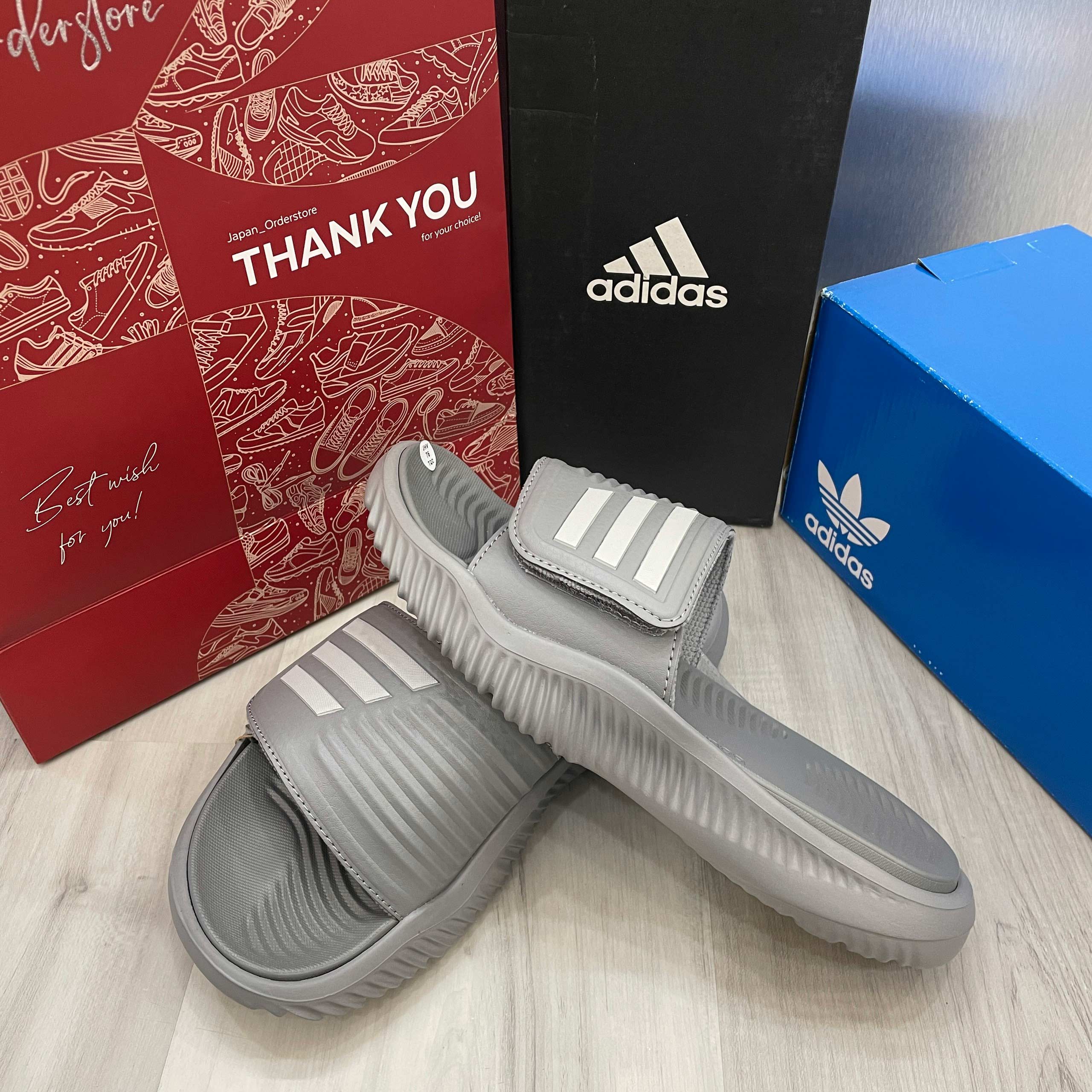 Dép Adidas Alphabounce 2.0 Grey GY9419 | Authentic