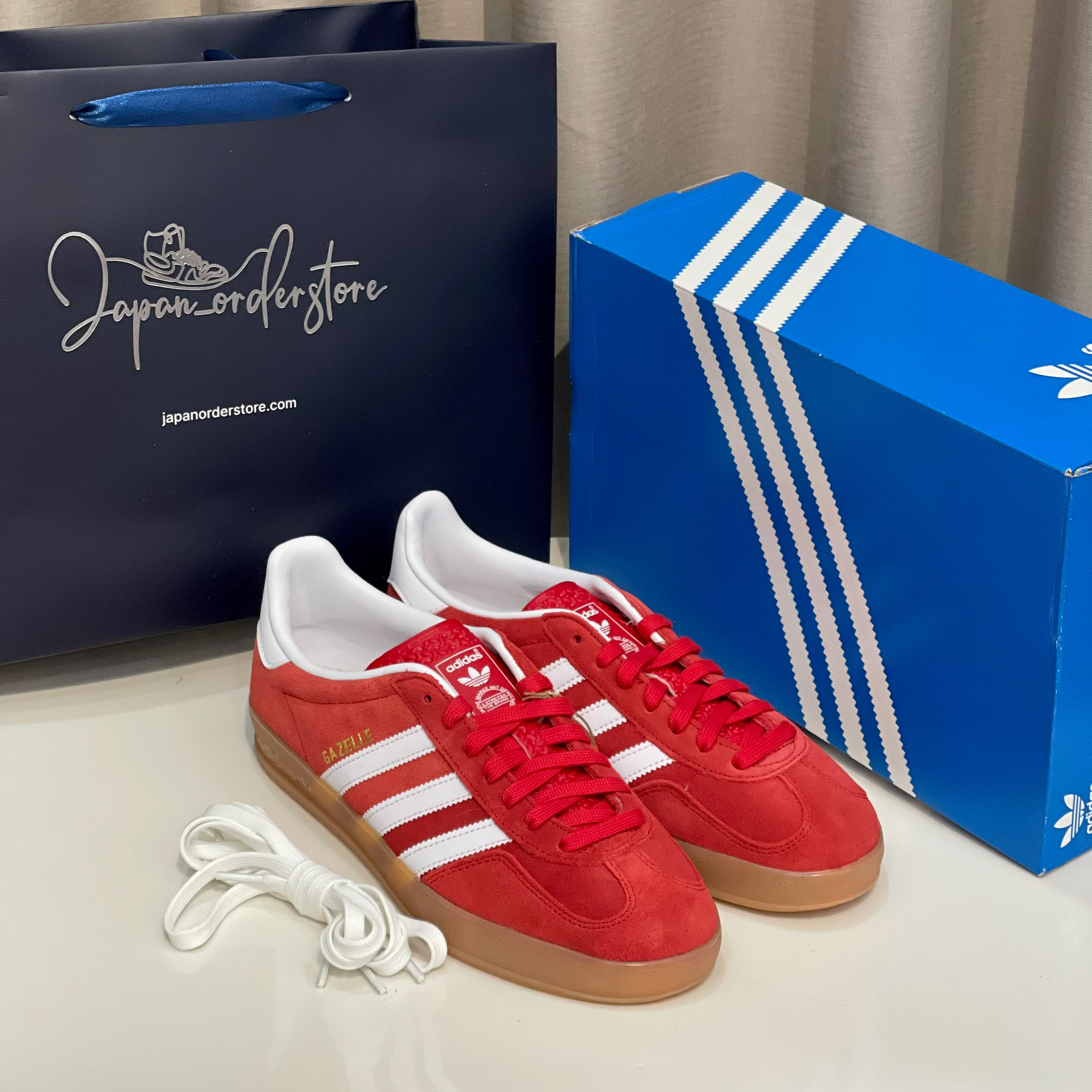 Giày Adidas Gazelle Indoor Better Scarlet Gum JI2063