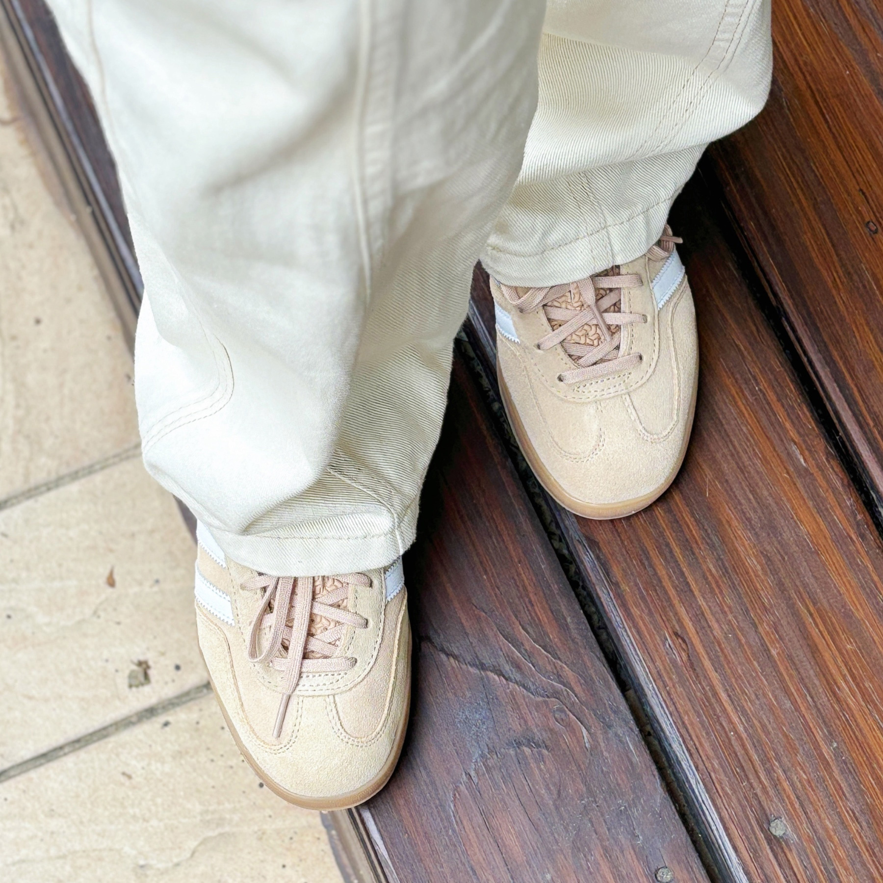 Giày Adidas Gazelle Indoor Magic Beige Gum IH5482