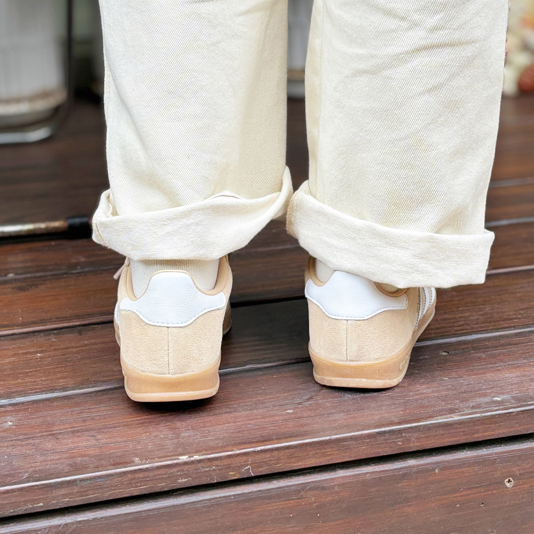 Giày Adidas Gazelle Indoor Magic Beige Gum IH5482