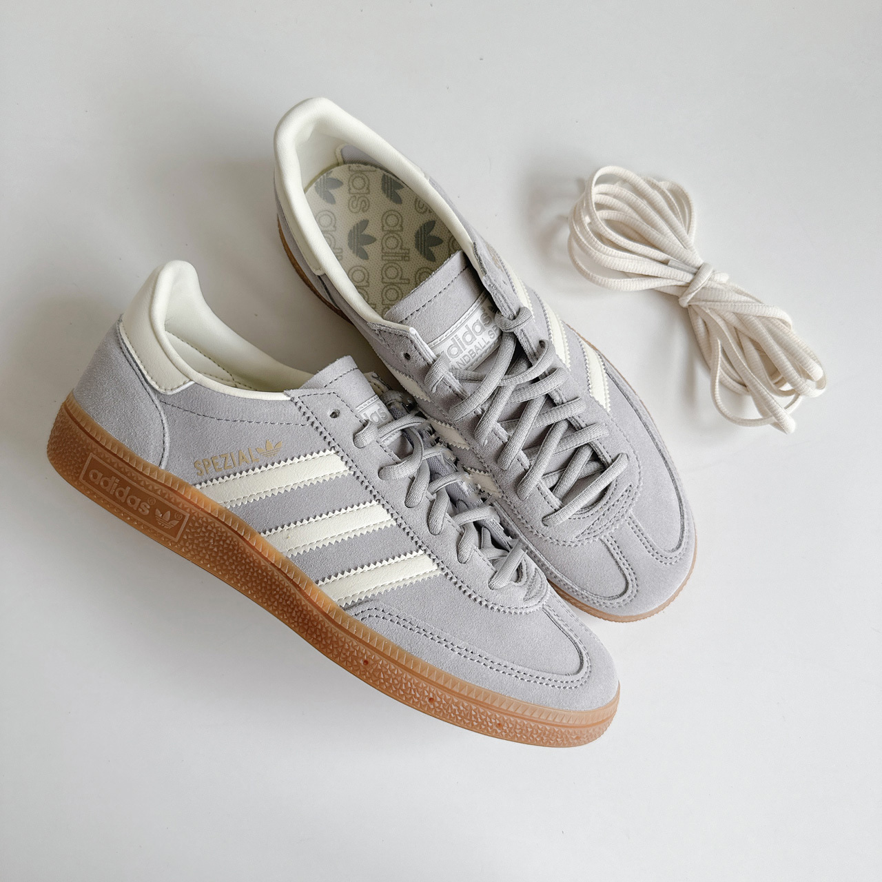 Giày Adidas Handball Spezial Grey Two Cream IF7086