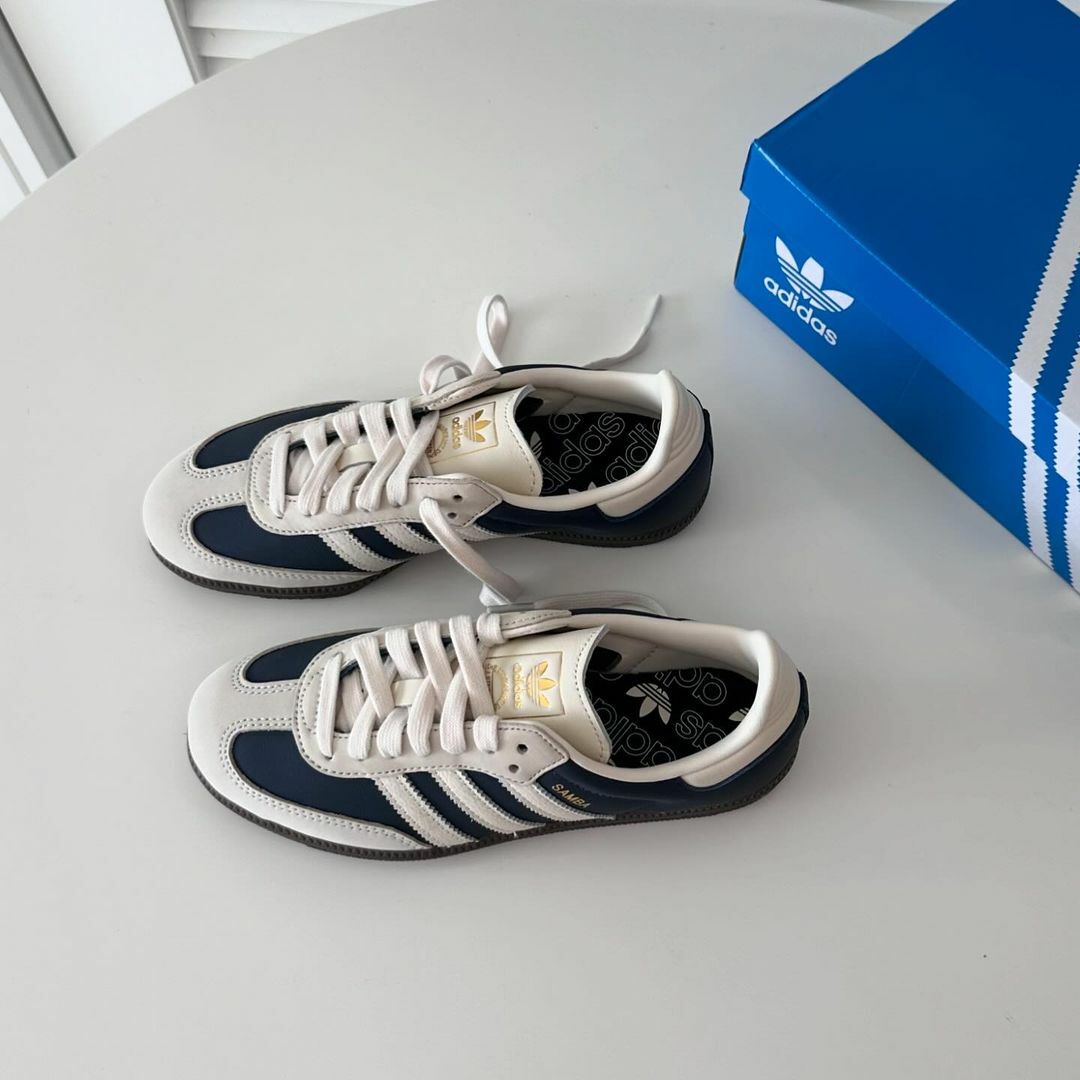 Giày Adidas Originals Samba OG Night Indigo Cream IG1968