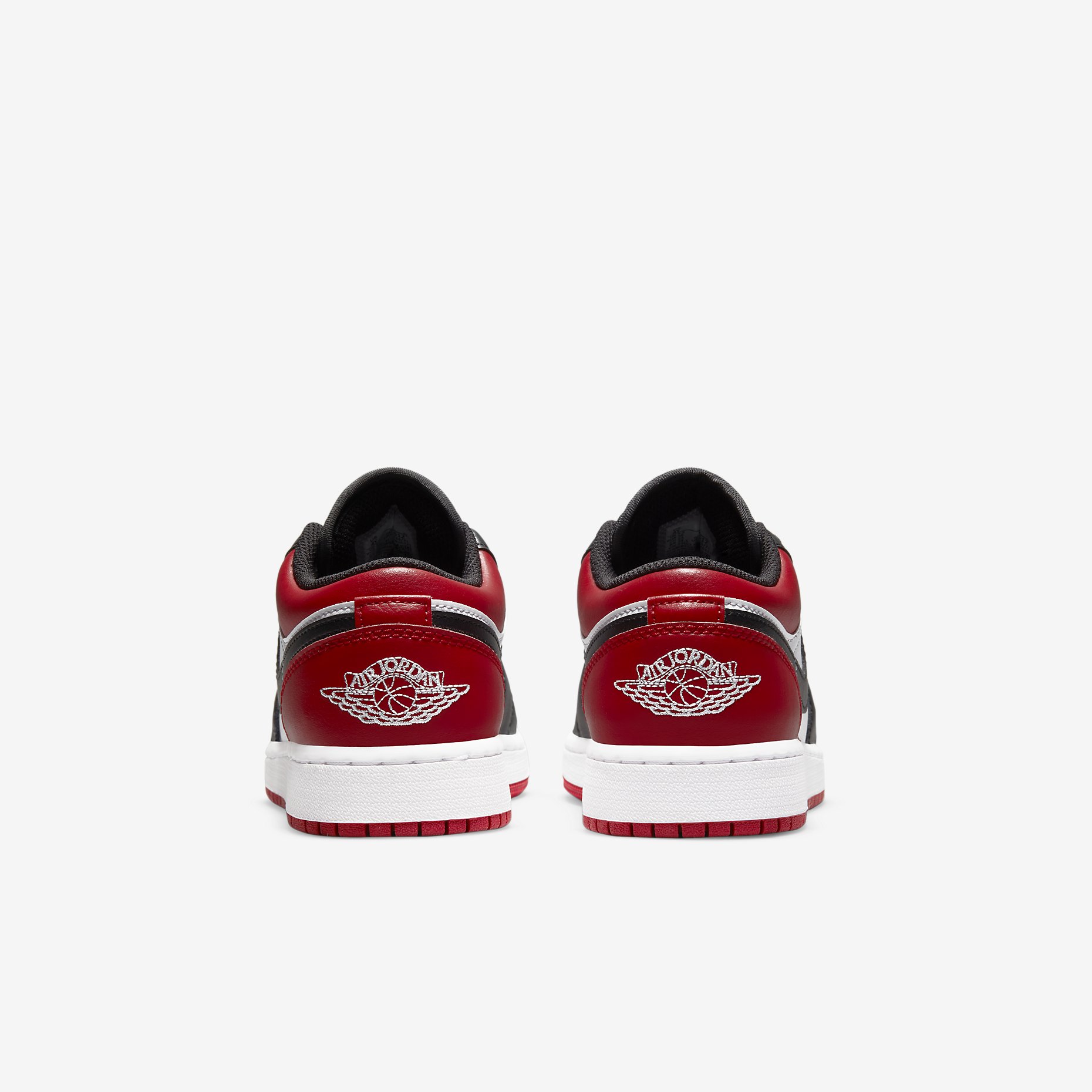 Nike Air Jordan 1 Low Bred Toe (GS) 553560-612 | 553558 612
