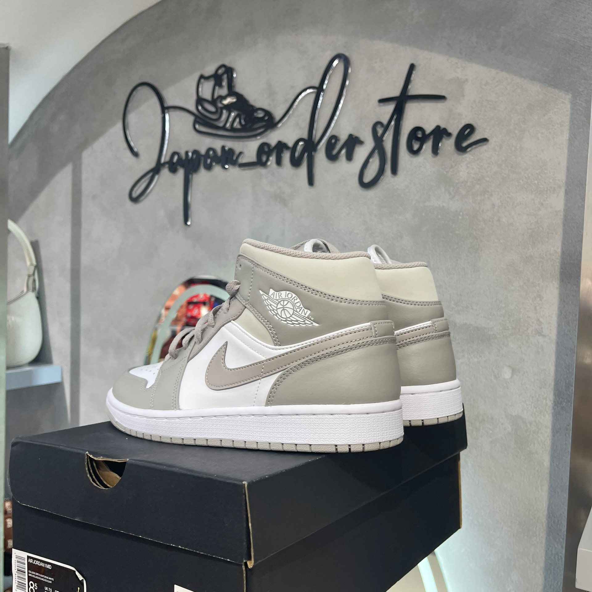 Nike Air Jordan 1 Mid 'Linen' | 554724-082 Japan_Orderstore