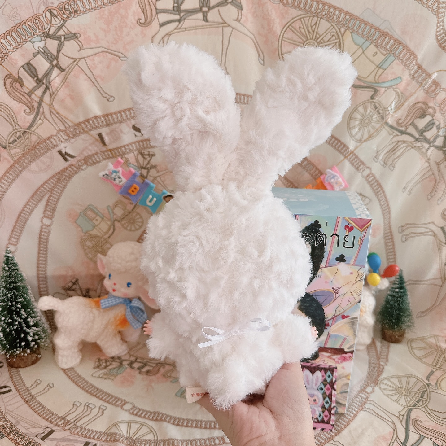 Baby three Lily Rabbit Town Plush Thỏ Thị Trấn