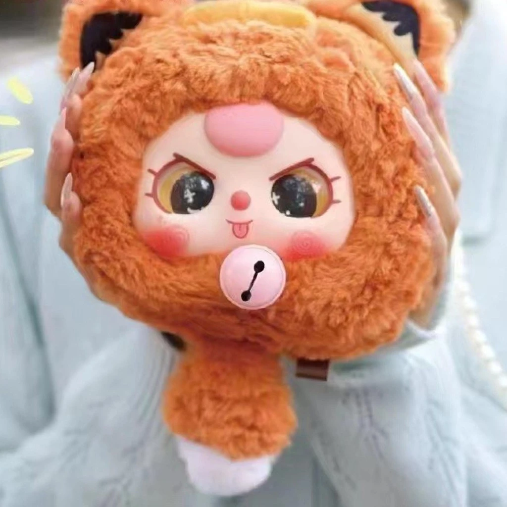 Baby three Lucky Cat Zipper Bag Blindbox - Mèo Thần Tài