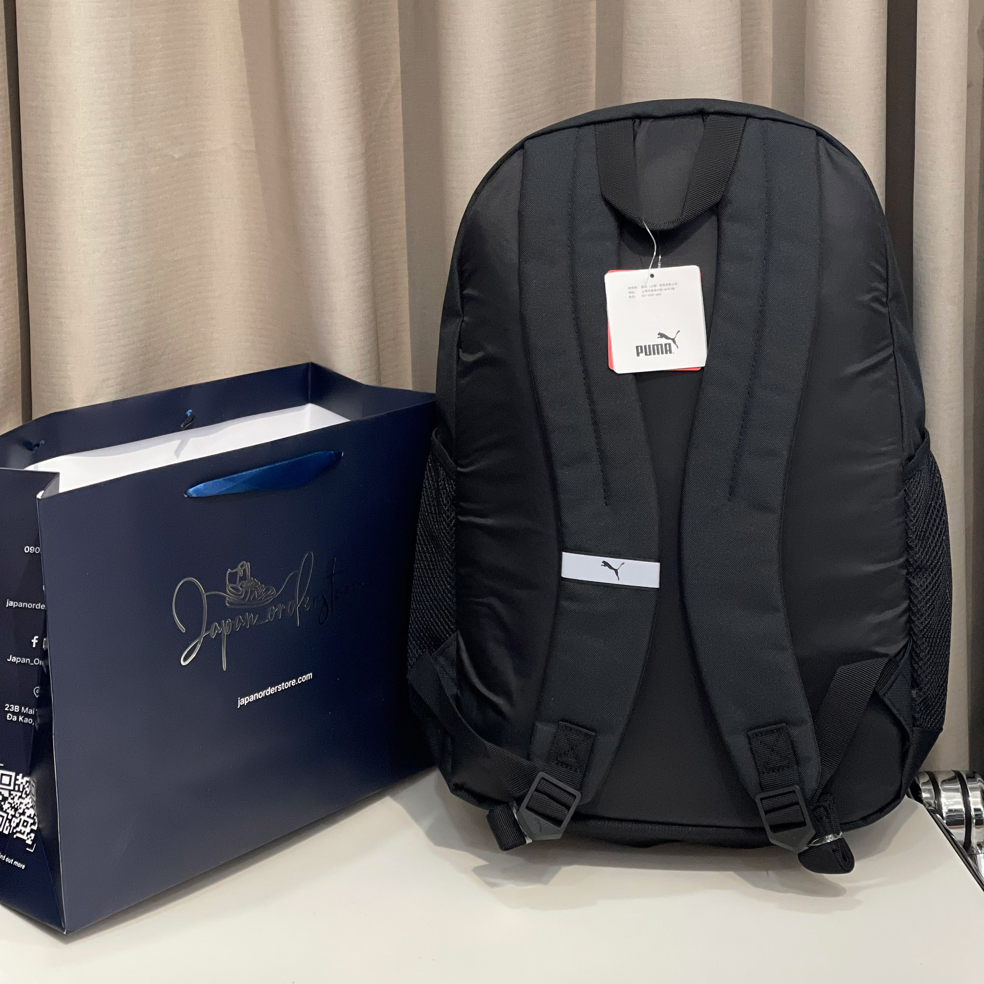 Balo Buzz Puma Classic Backpack Black 073581-50