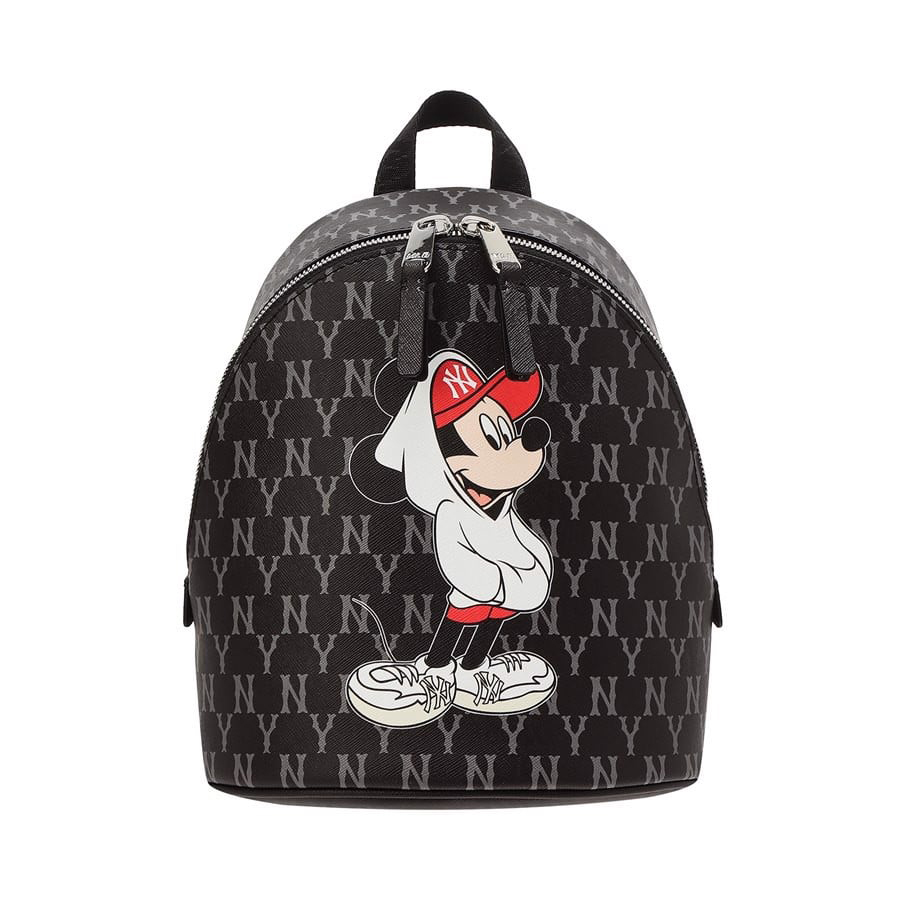Balo Mini MLB x DISNEY Monogram NYK Black | 32BGK1011-50L