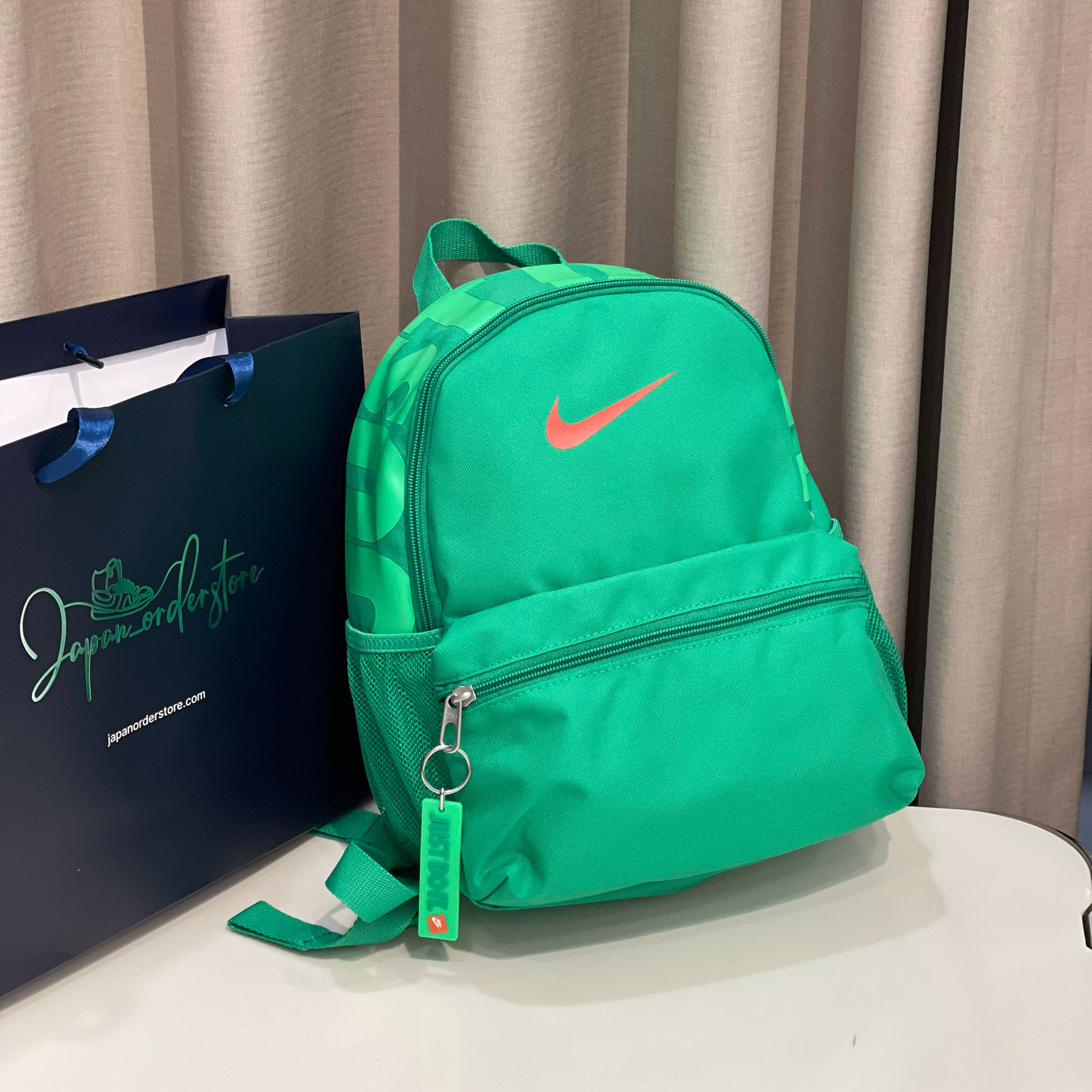 Balo Mini Nike Brasilia JDI Green DR6091-324 | Authentic