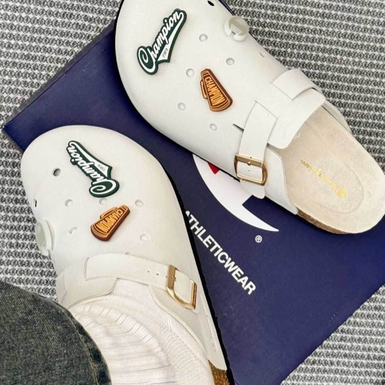 Champion Sandal Birken White U5AFASU19F1 Chính Hãng
