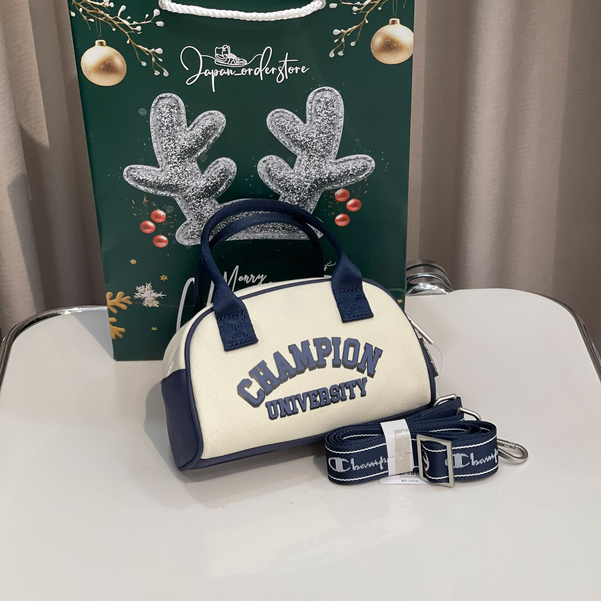 Túi Champion University Autumn Bowling Navy Bag