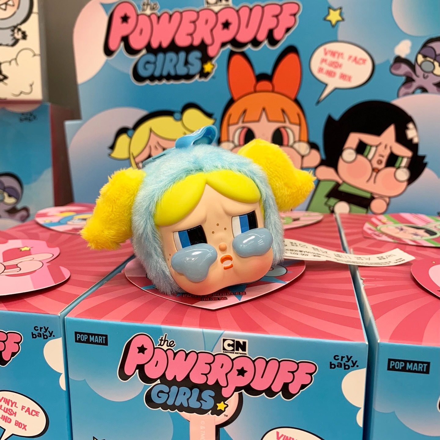 Crybaby × Powerpuff Girls Labubu Macarons Series