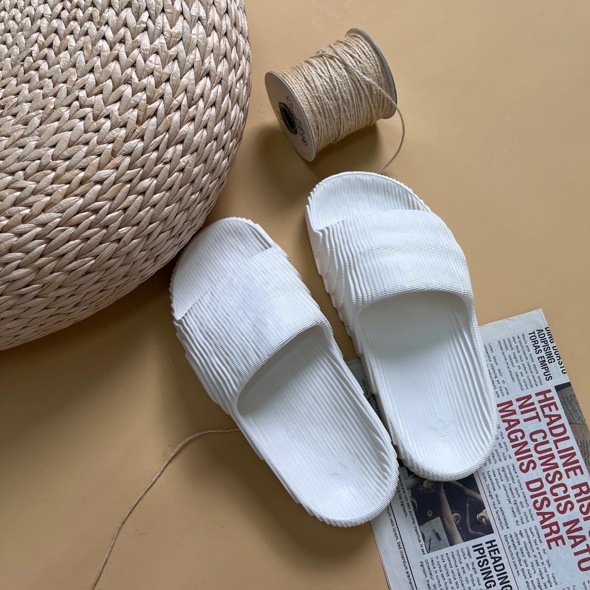 Dép Adidas Adilette 22 Slides Off White IG8263