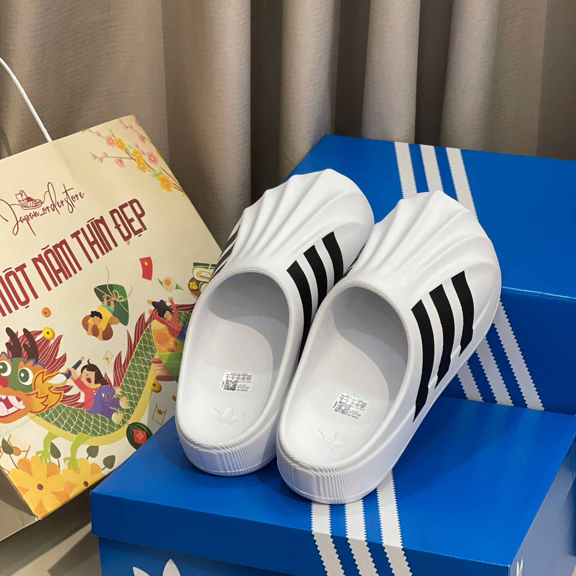 Dép Adidas Adifom Superstar Mule Cloud White IF6184