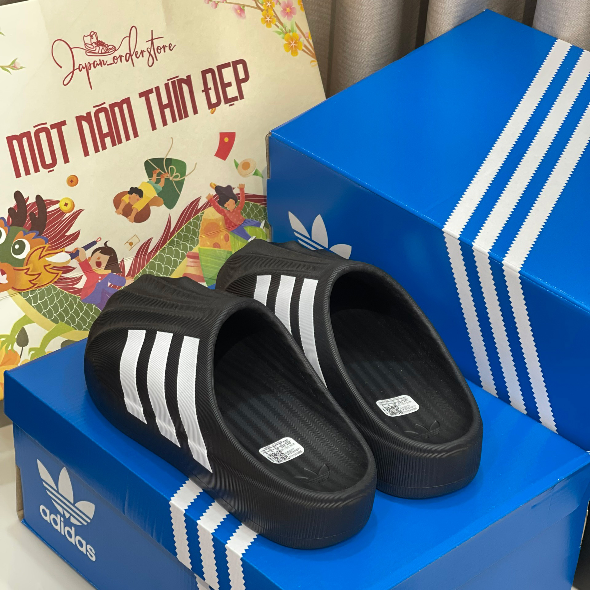 Dép Adidas Adifom Superstar Mule Core Black IG8277