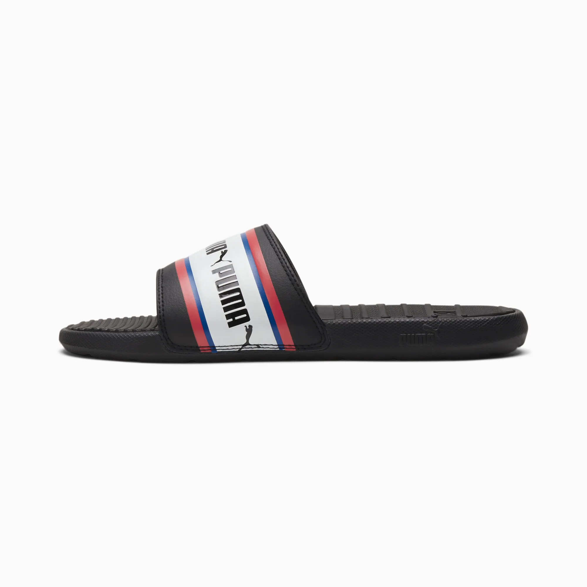Dép Puma Cool Cat Black Stripe Repeat 385887-01