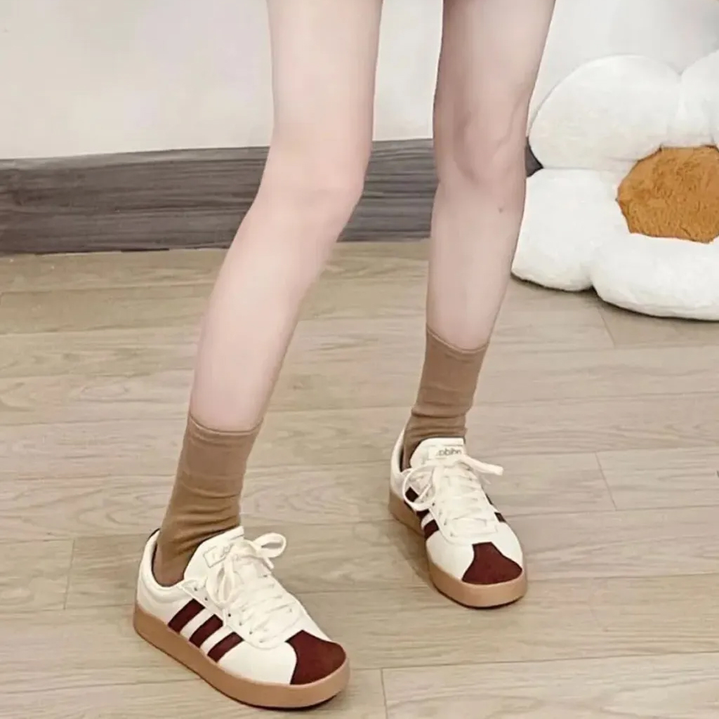 Giày Adidas Neo VL Court 2.0 Cream Brown ID6016
