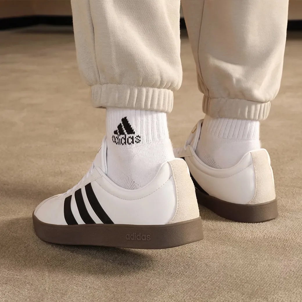 Giày Adidas Neo Vl Court White Black Gum ID6015