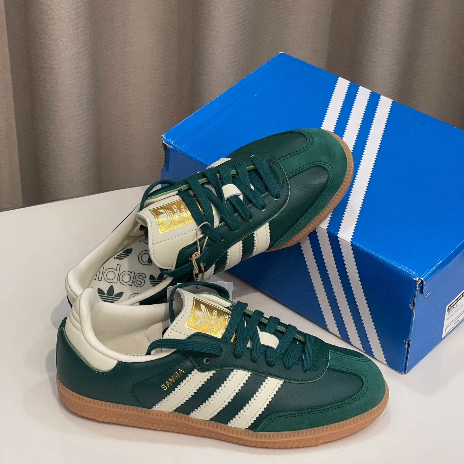 Giày Adidas Samba OG Collegiate Green Gum IE0872