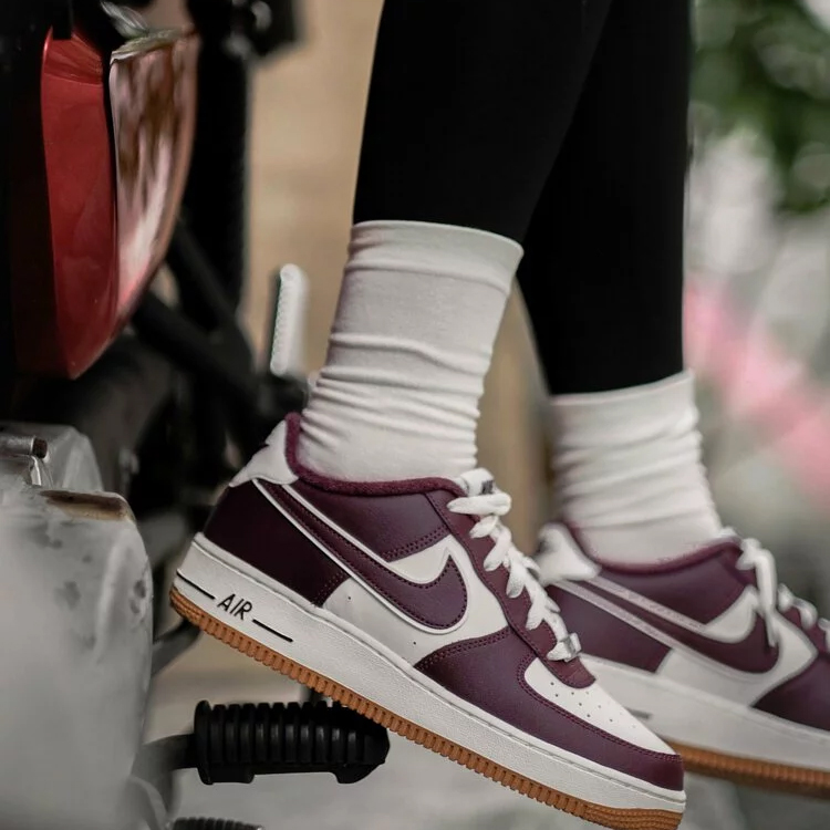 Giày Nike Air Force 1 GS Team Red Gum DQ5972-100