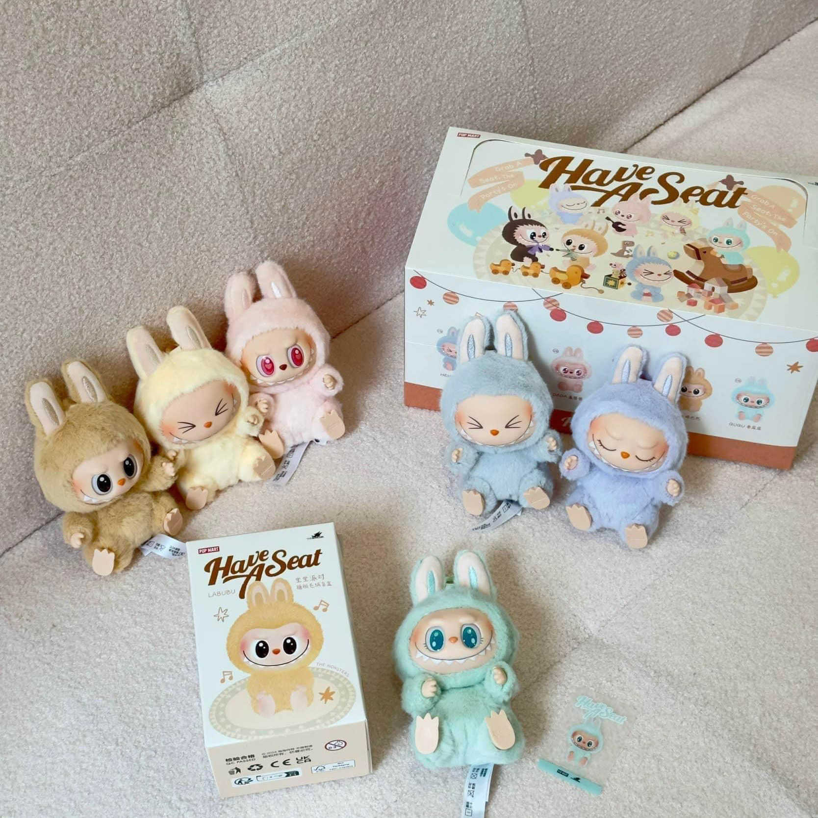 The Monsters Have A Seat Labubu Macarons Series