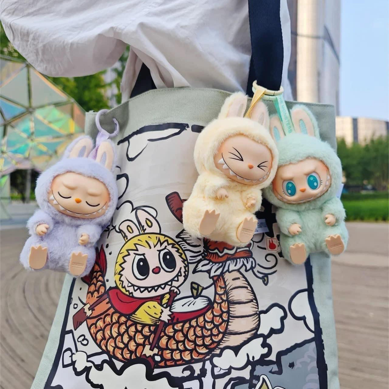 The Monsters Have A Seat Labubu Macarons Series