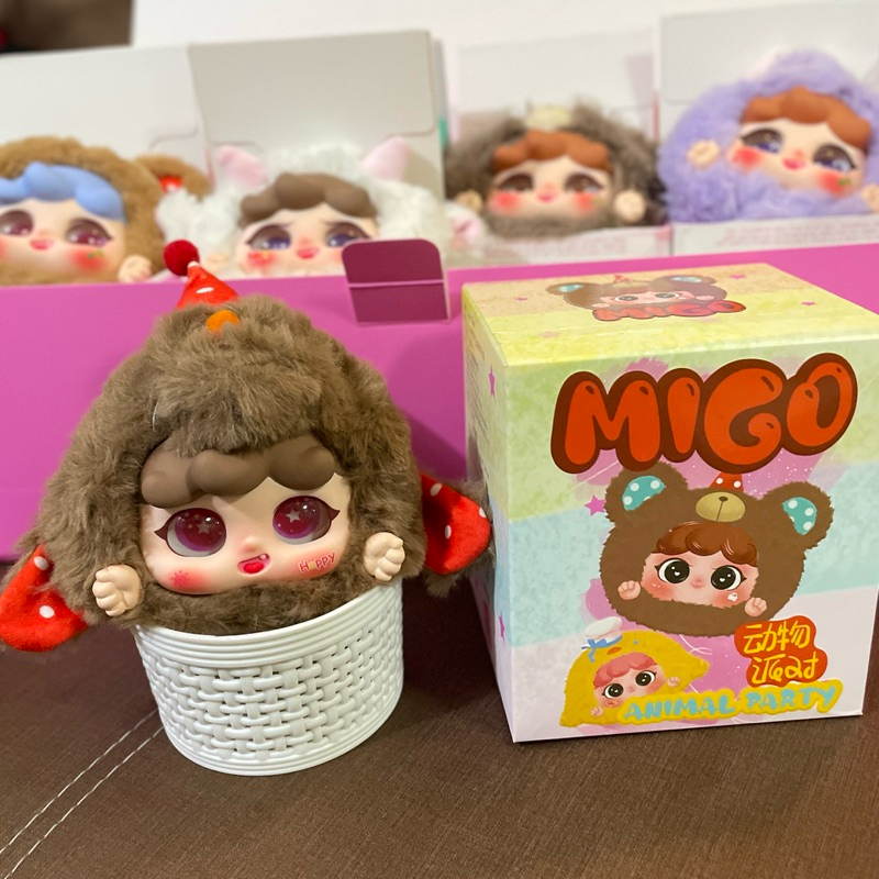 Migo Animal Party Zipper V2 Series Blindbox Chính Hãng
