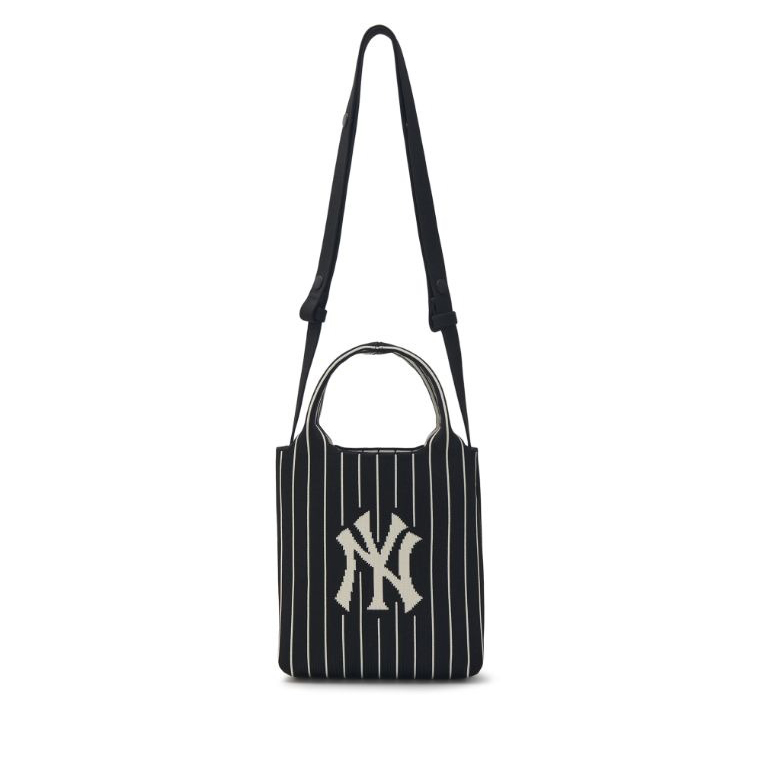 Túi MLB Big Logo Knit New York Black 3ACRS034N-50BKS