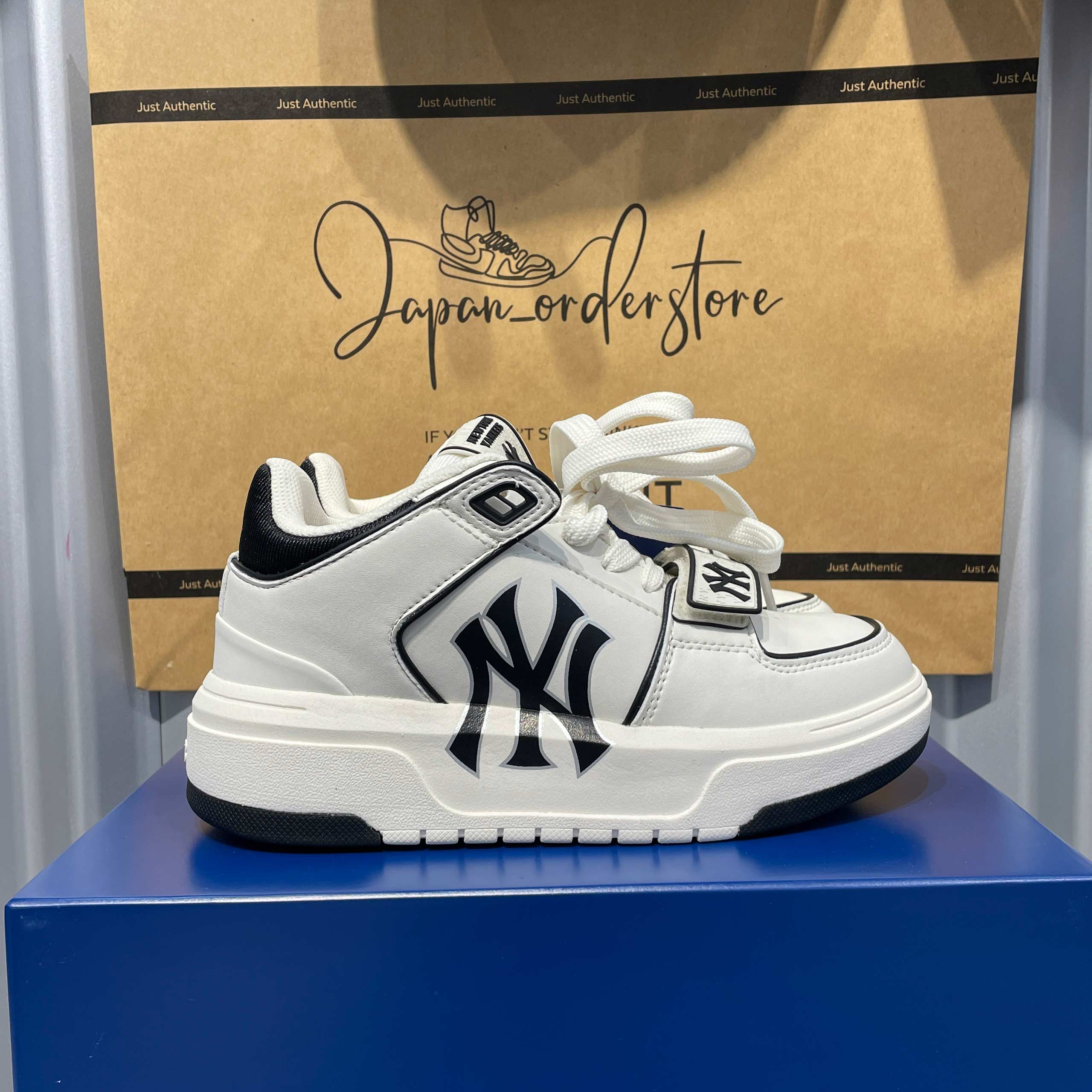 Giày MLB Chunky Liner Mid Basic NYK 3ASXLMB3N-50BKS