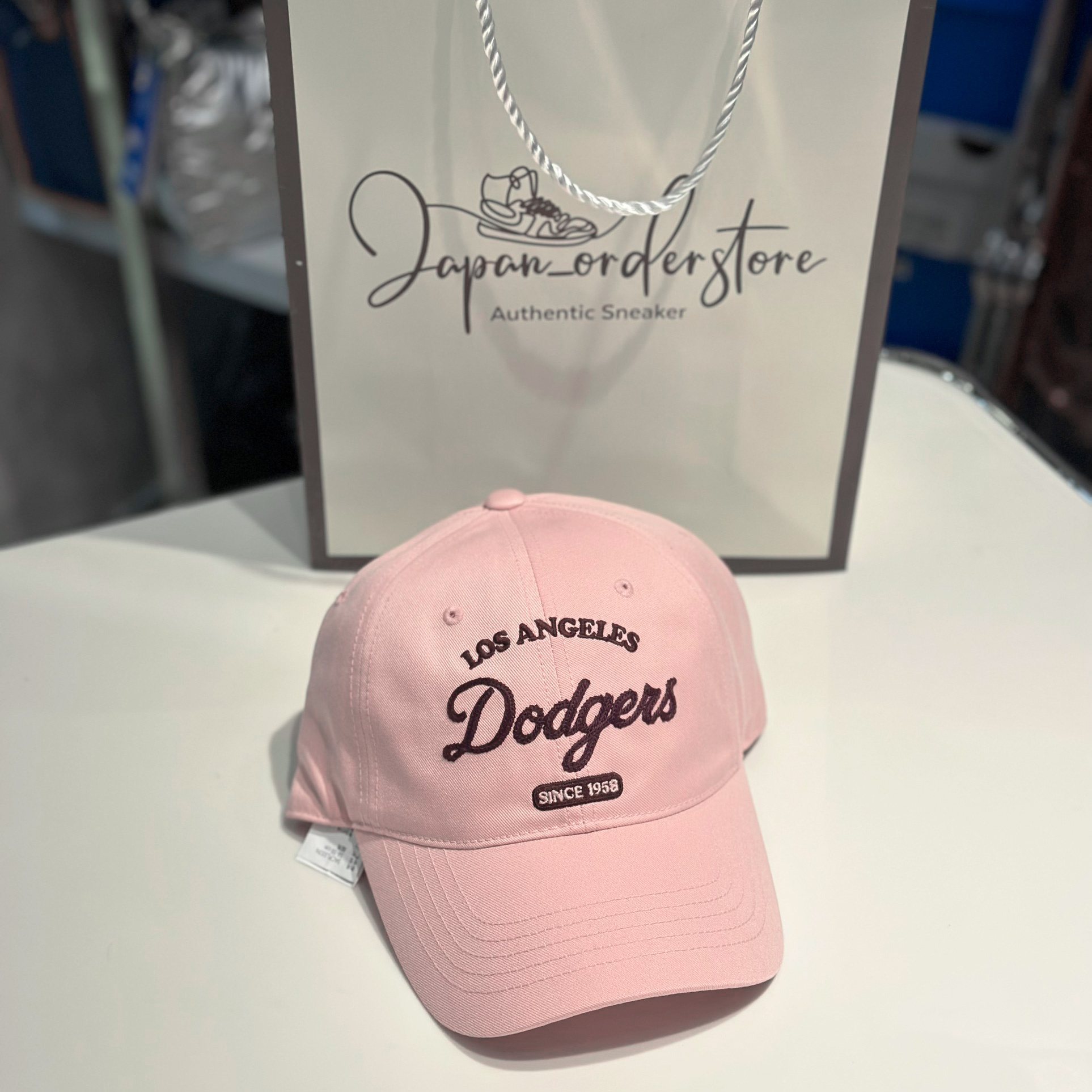 Nón MLB Los Angeles Dodgers Pink 3ACPL033N-07PCS