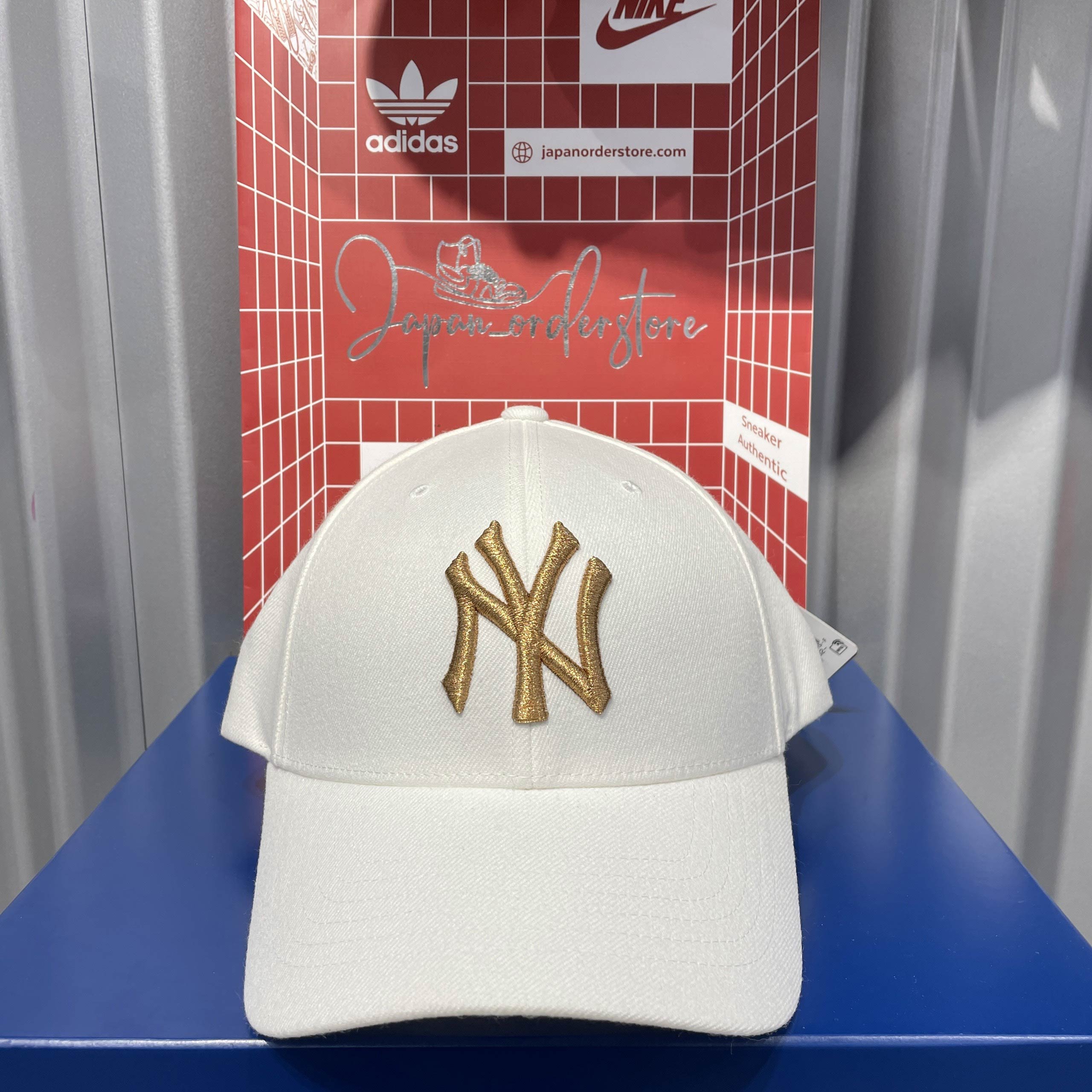 Nón MLB Metal Embroidery NY Yankees 3ACPIG01N-50WHS