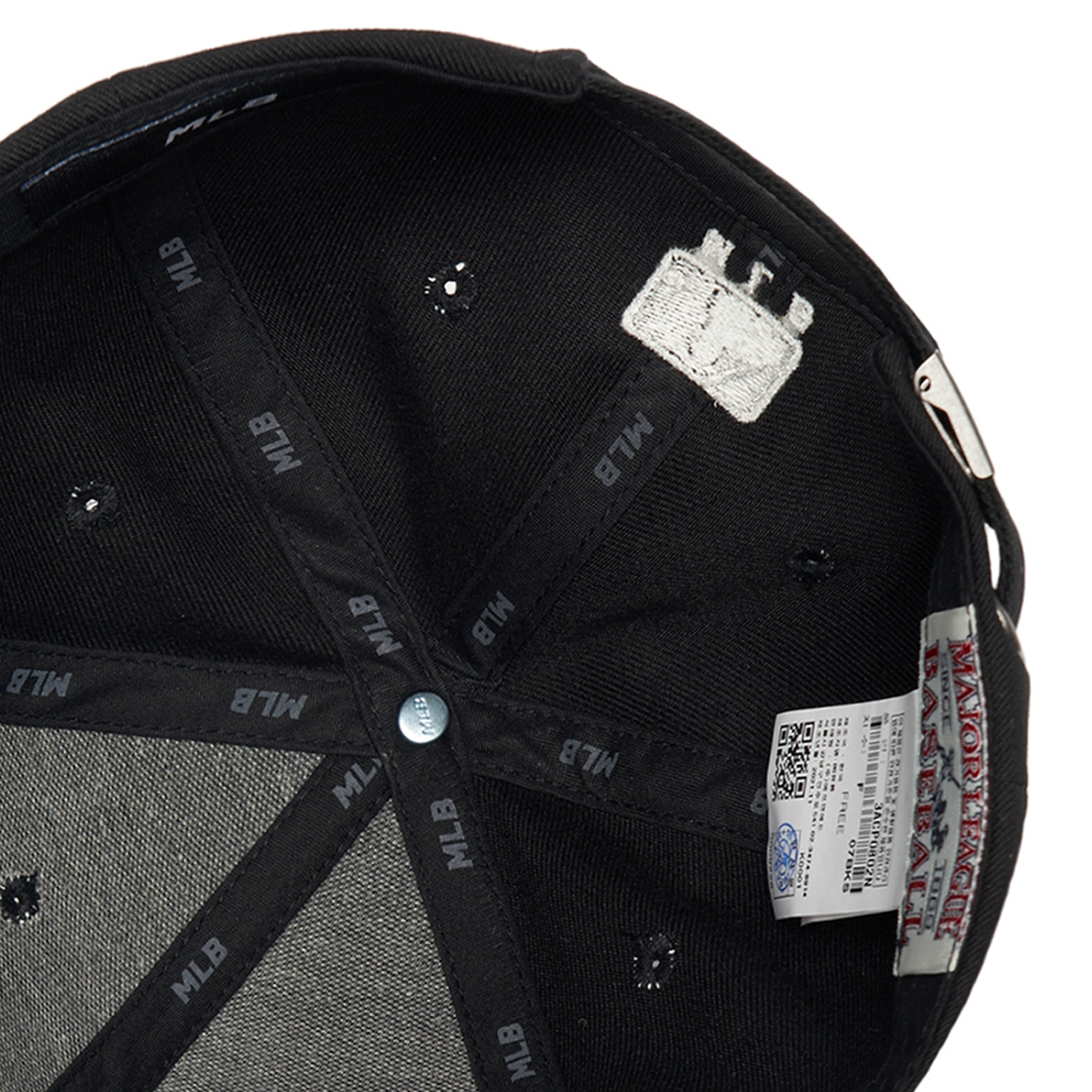 Nón MLB New Fit Structure LA Dodgers Black 3ACP0802N-07BKS