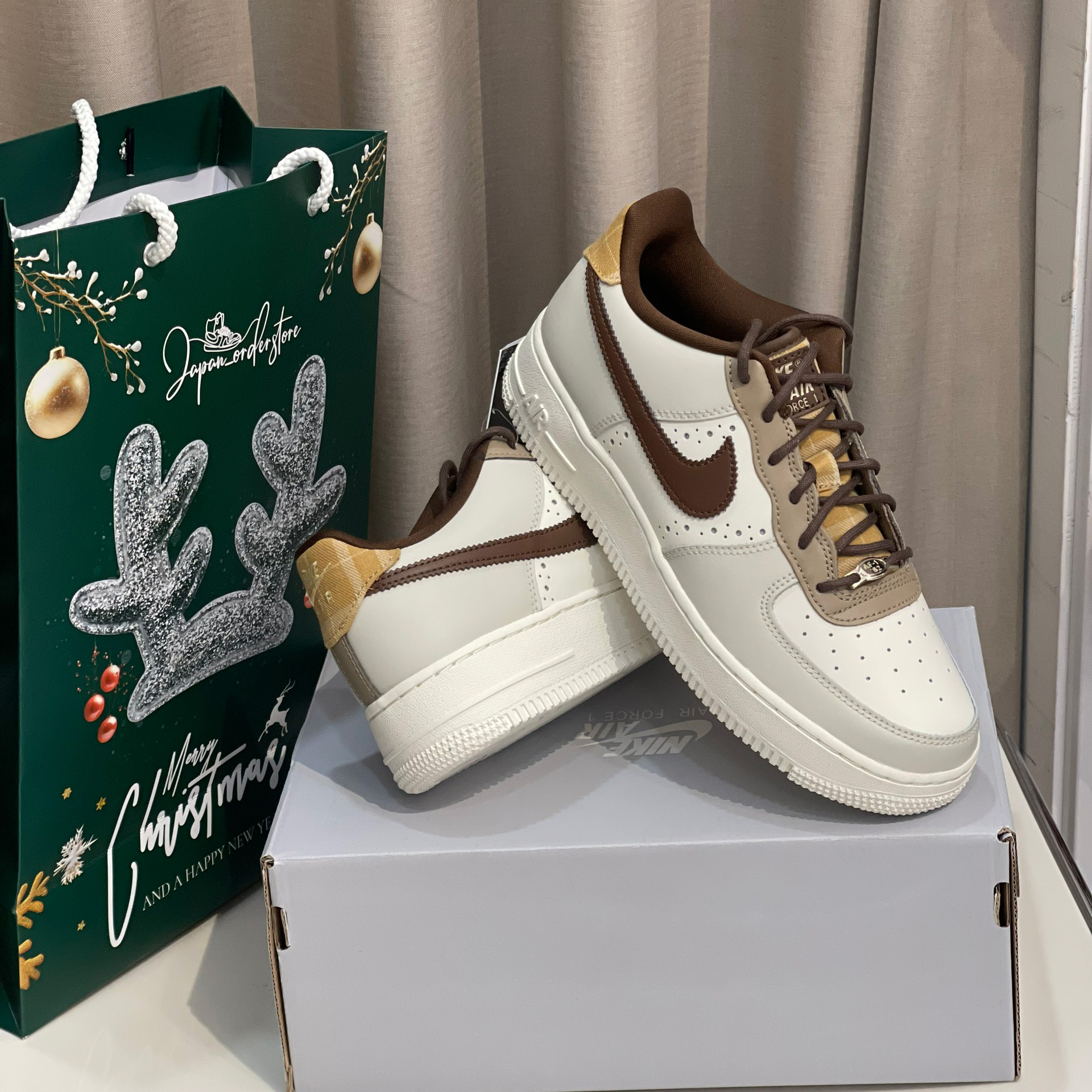Giày Nike Air Force 1 LV8 Brogue Sail Brown FV3702-121