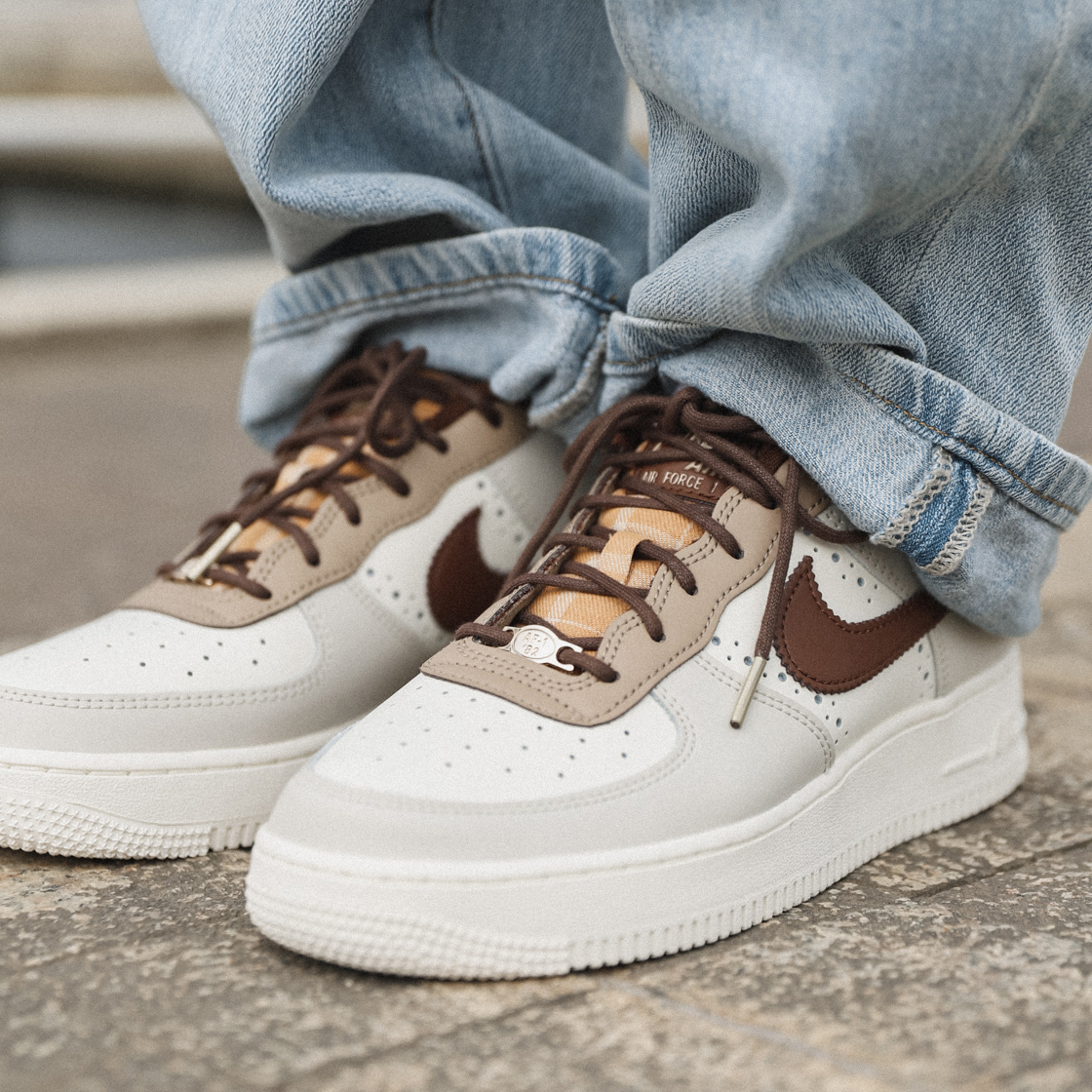 Giày Nike Air Force 1 LV8 Brogue Sail Brown FV3702-121