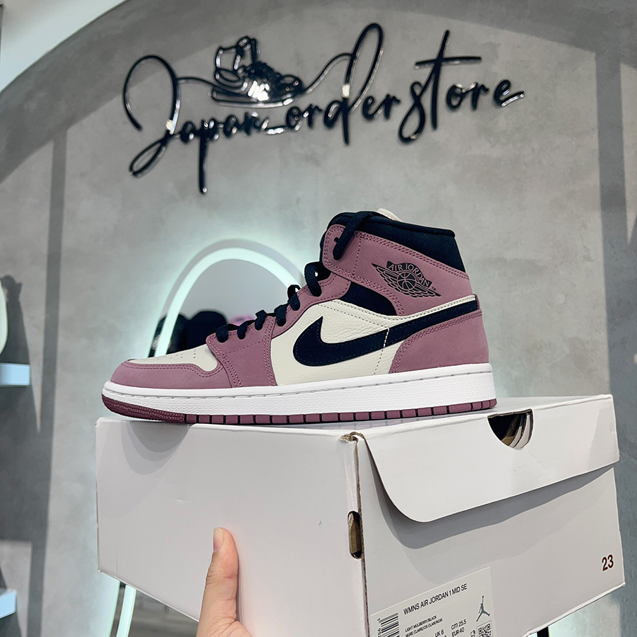 Nike Air Jordan 1 Mid Appears in Berry Pink DC7267 500