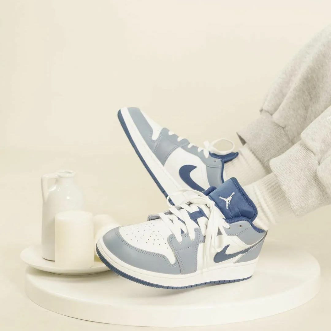 Giày Nike Air Jordan 1 Low Ashen Slate 553558-414