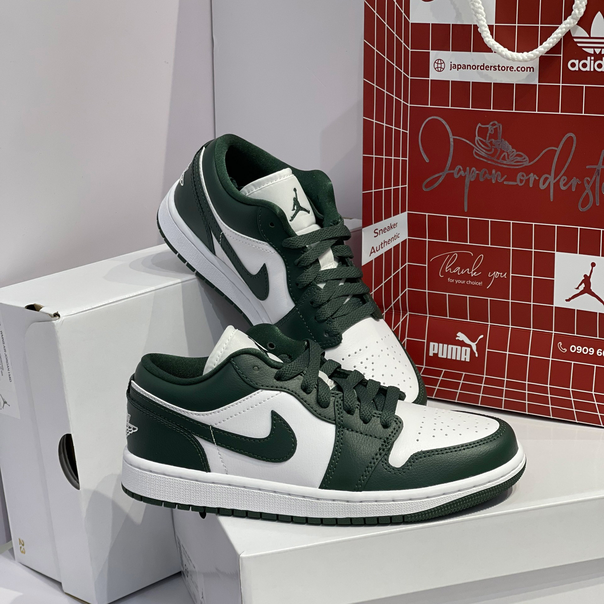 Giày Nike Air Jordan 1 Low Galactic Jade DC0774-113